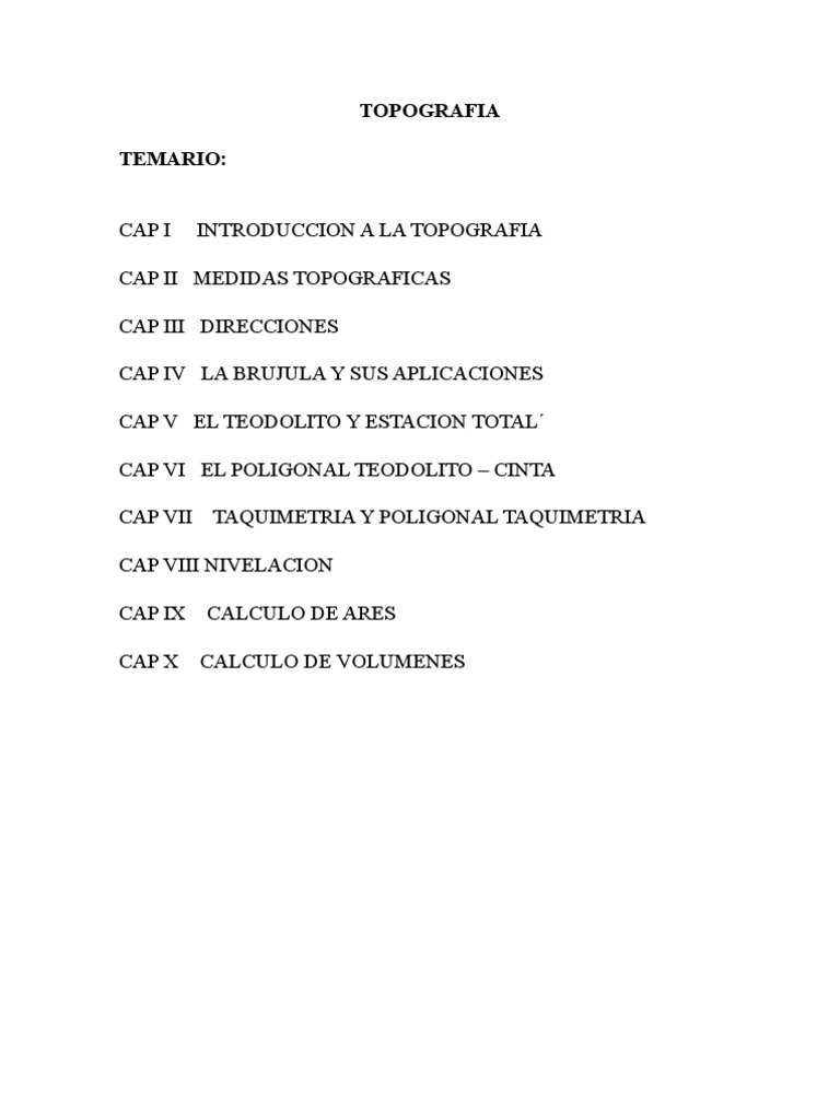 Cuaderno de Topo | PDF | Brújula | Topografía