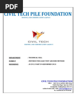 Method Pile Load Test Using Kentledge Method | PDF | Deep Foundation ...