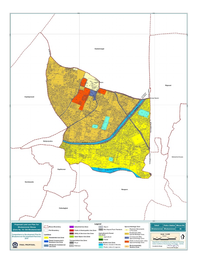 Bhubaneswar Master Plan 2030 | PDF