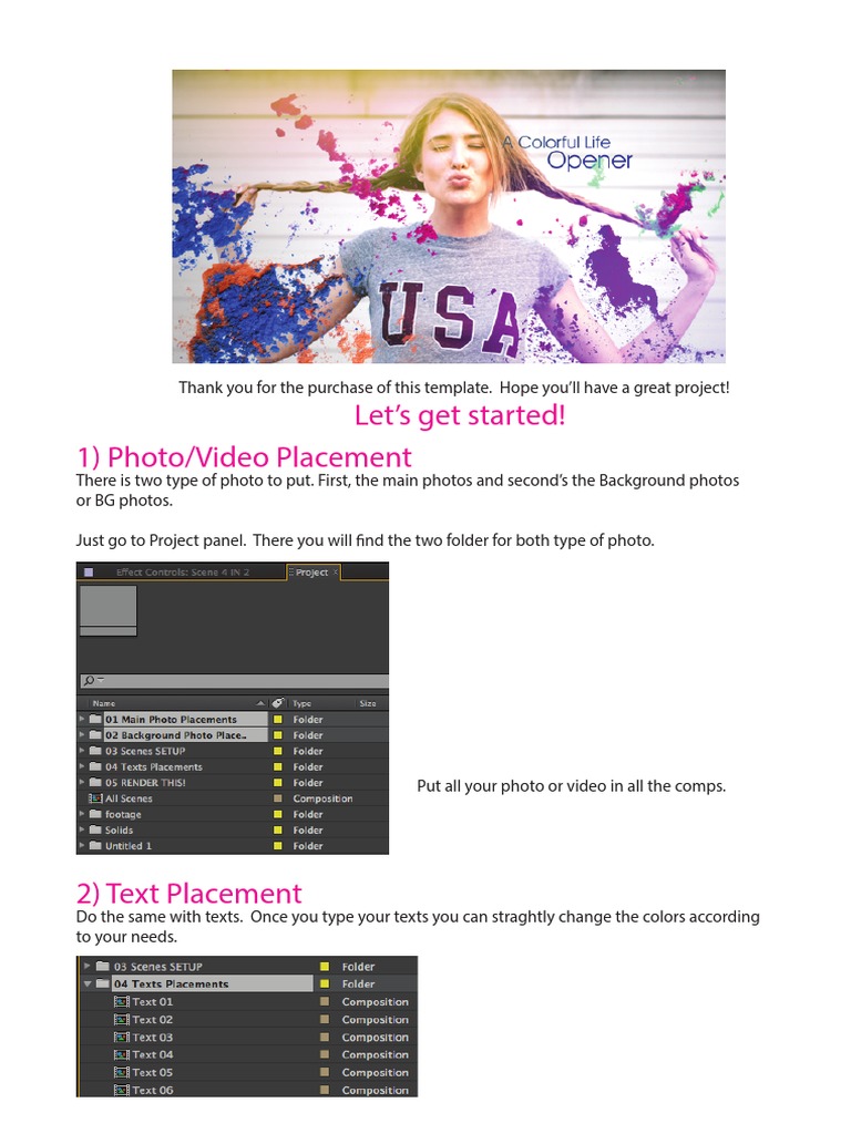After Effect Color Effect | PDF | Graphic Design | Computer Graphics