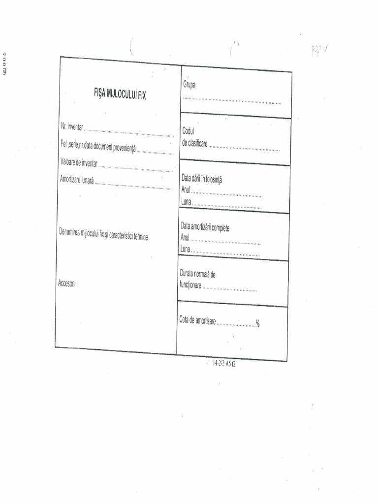 Formulare Tipizate PDF | PDF