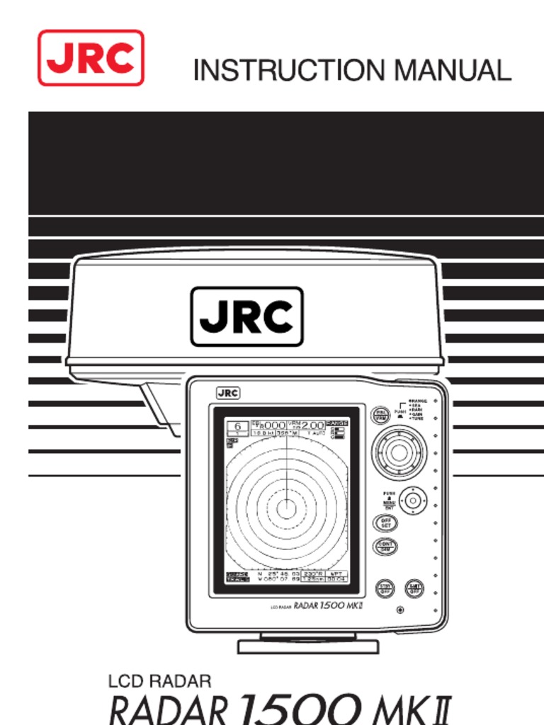 JRC Radar1500 - MKII en PDF | PDF | Radar | Menu (Computing)