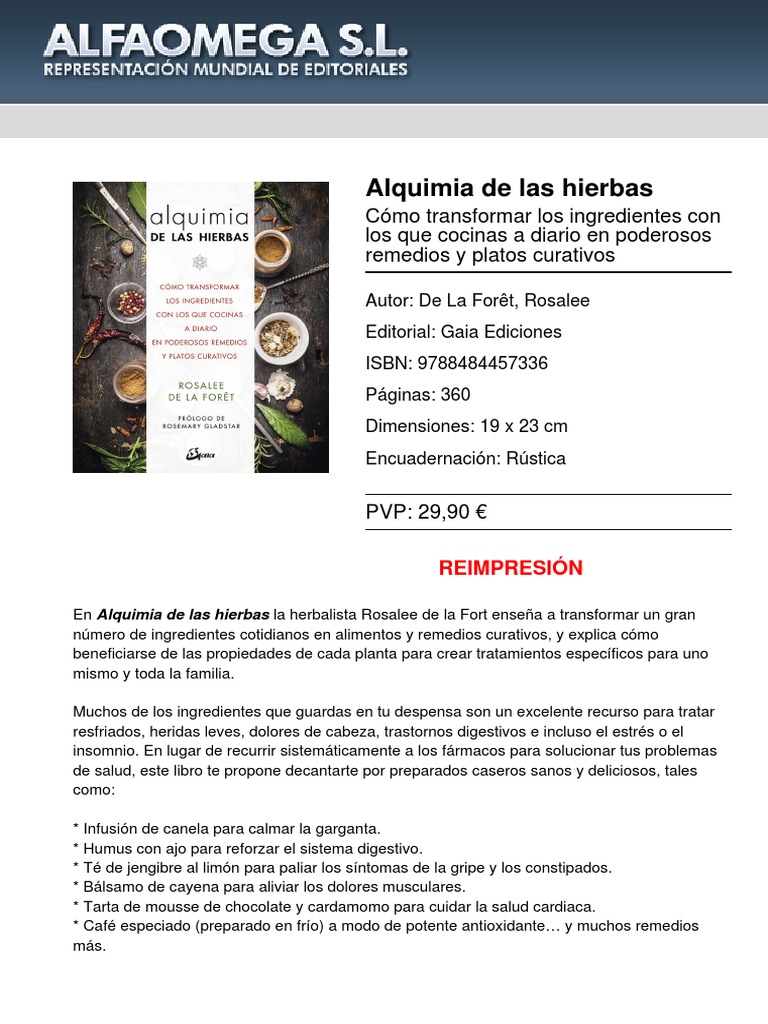 Alquimia de Las Hierbas | PDF Alquimia de Las Hierbas | PDF