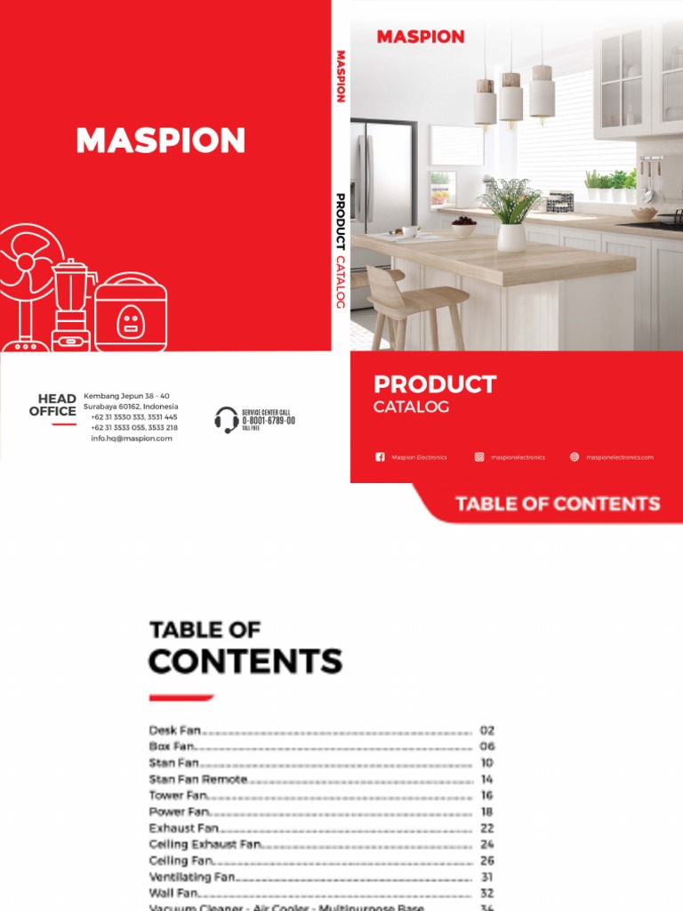 Katalog Maspion 2019 PDF | PDF