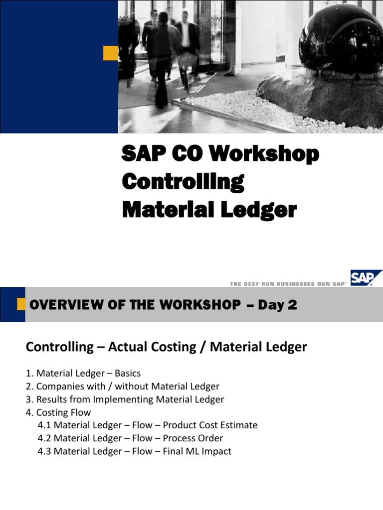 Material Ledger Insights for SAP CO | PDF | Inventory | Cost