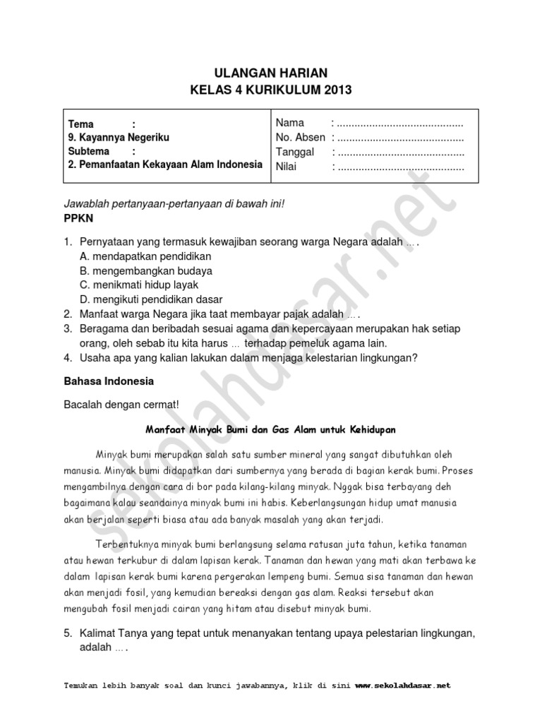 Energi Ipa Kelas 3 | PDF