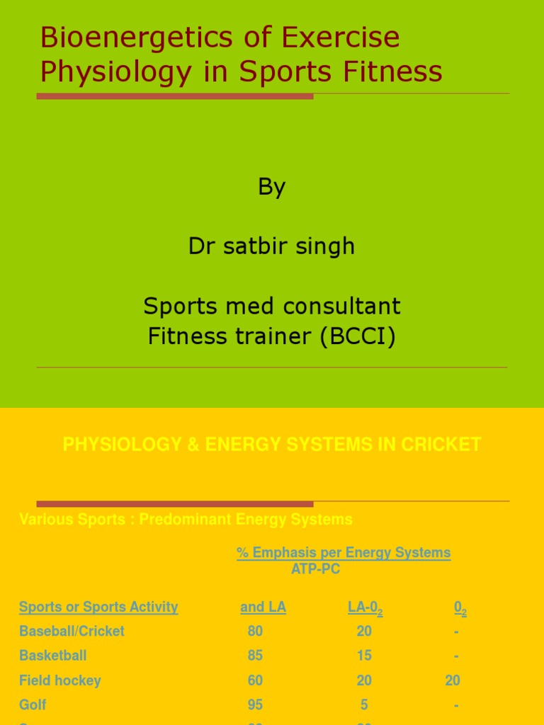 Energy Systems in Sports Training | PDF | Glycolysis | Physical Exercise