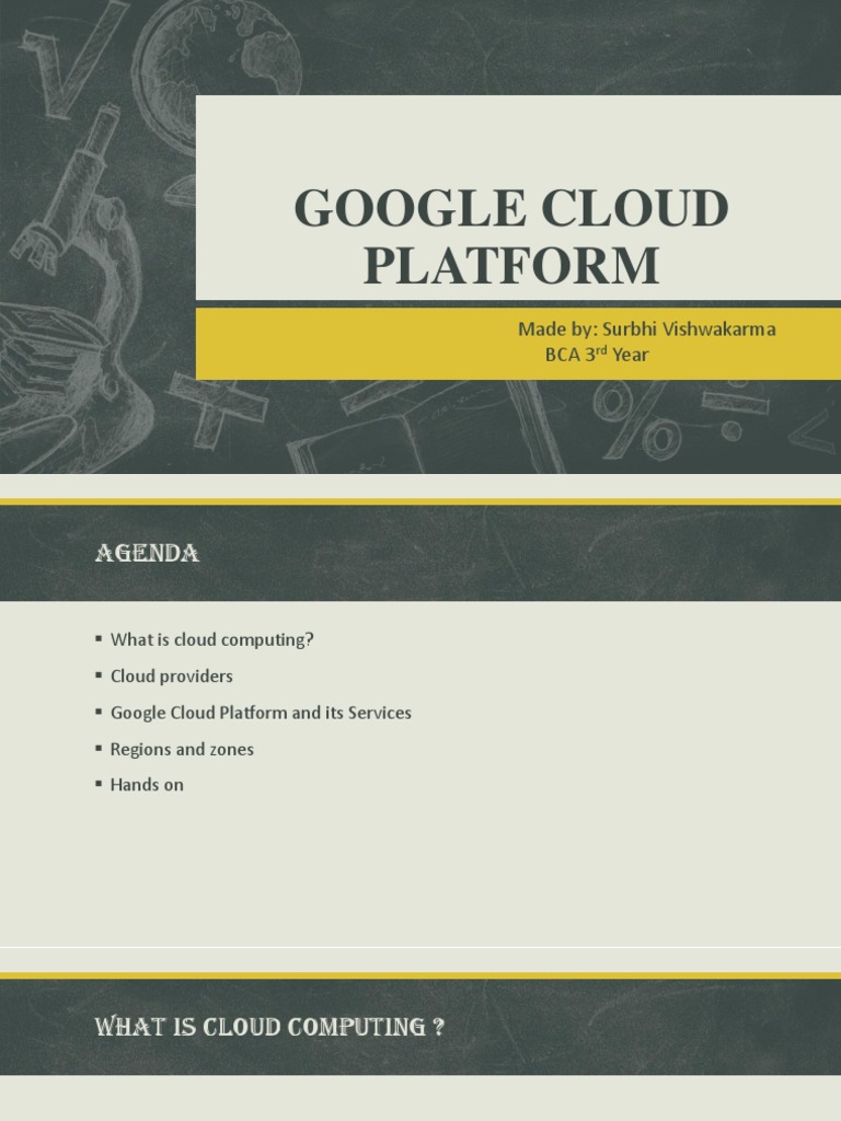 GCP | PDF | Cloud Computing | Data Management