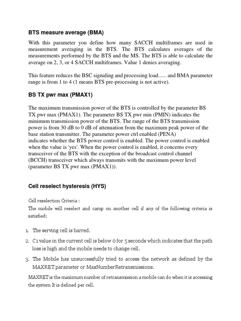 Opt Parameters | PDF | Telecommunications | Electronics