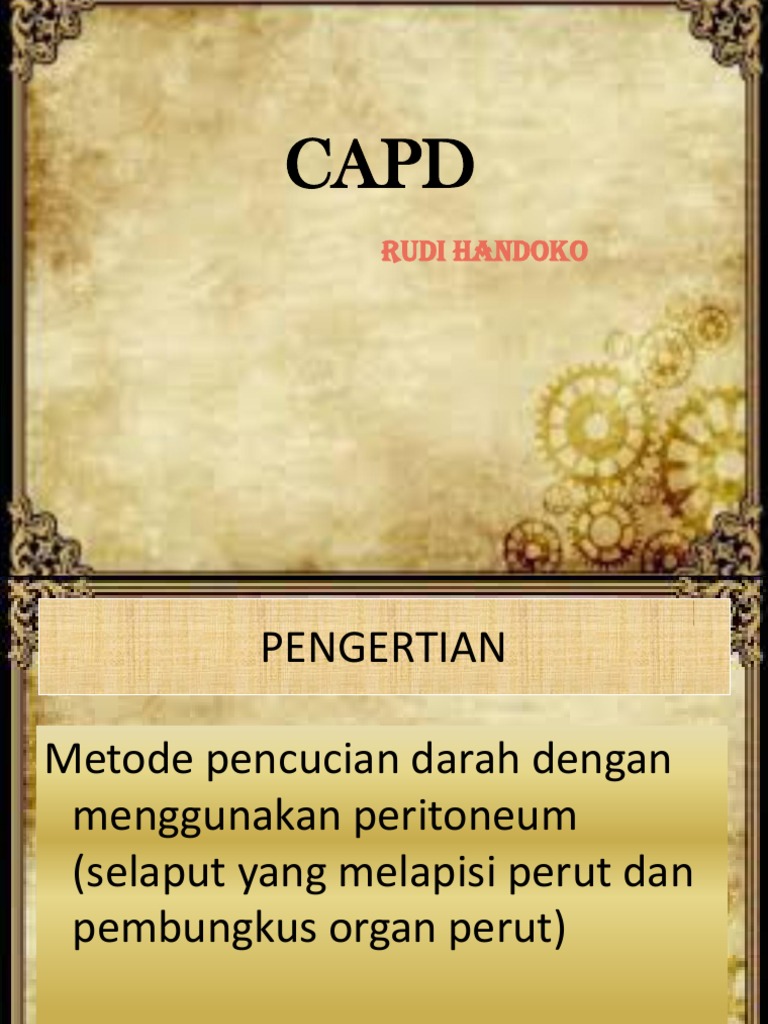 CAPD | PDF