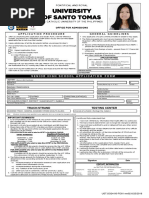 UST Application PDF | PDF | University And College Admission | Birth ...