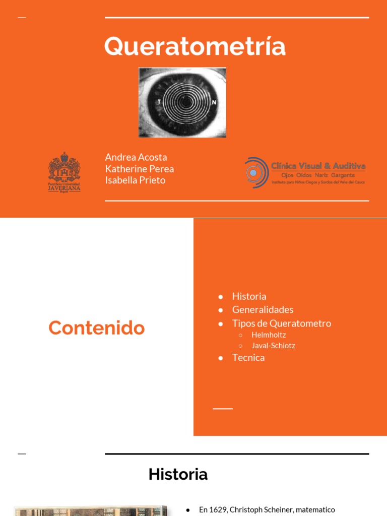 Queratometría | PDF | Córnea | Óptica