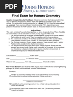Geometry Theorem Cheat Sheet | PDF | Rectangle | Perpendicular