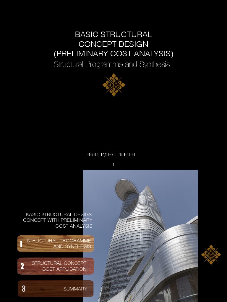 Day 1-1 Basic Structural Conceptualization in The Philippine Context ...