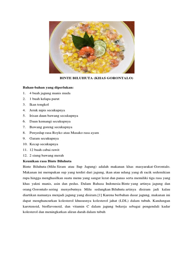 Binte Biluhuta | PDF