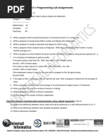 2nd Puc Lab Manual Dudda PDF | PDF | Queue (Abstract Data Type) | C++