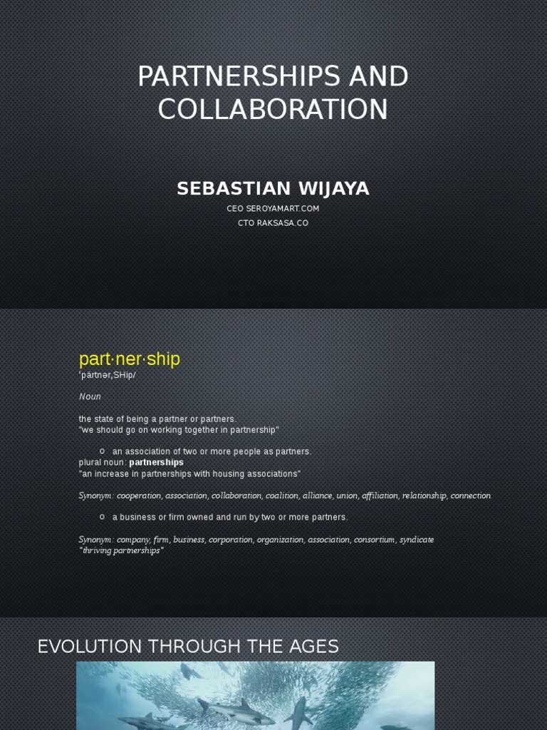 Effective Partnerships for Success | PDF | Communication | Cognition