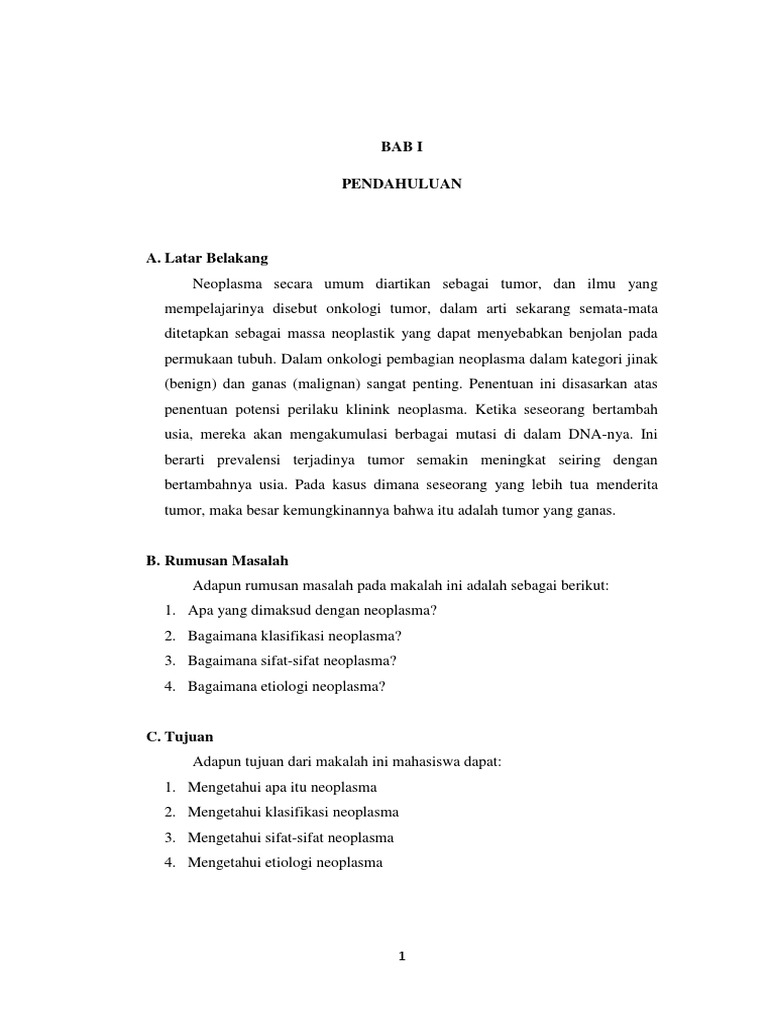 Neoplasma 1 | PDF