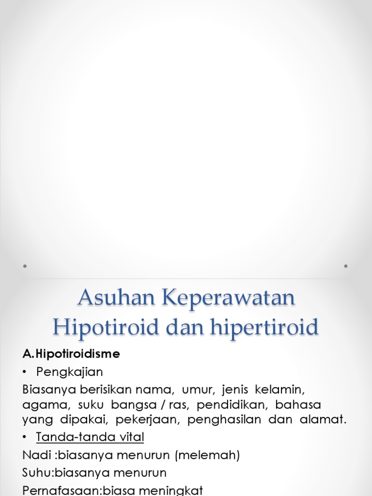 Askep Hipo Dan Hiper | PDF