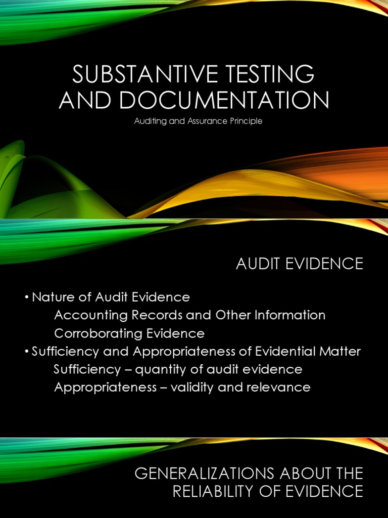 Substantive Analytical Procedures Overview | PDF | Fraud | Audit