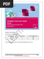 CIMA Management Case Study Analysis | PDF | Business