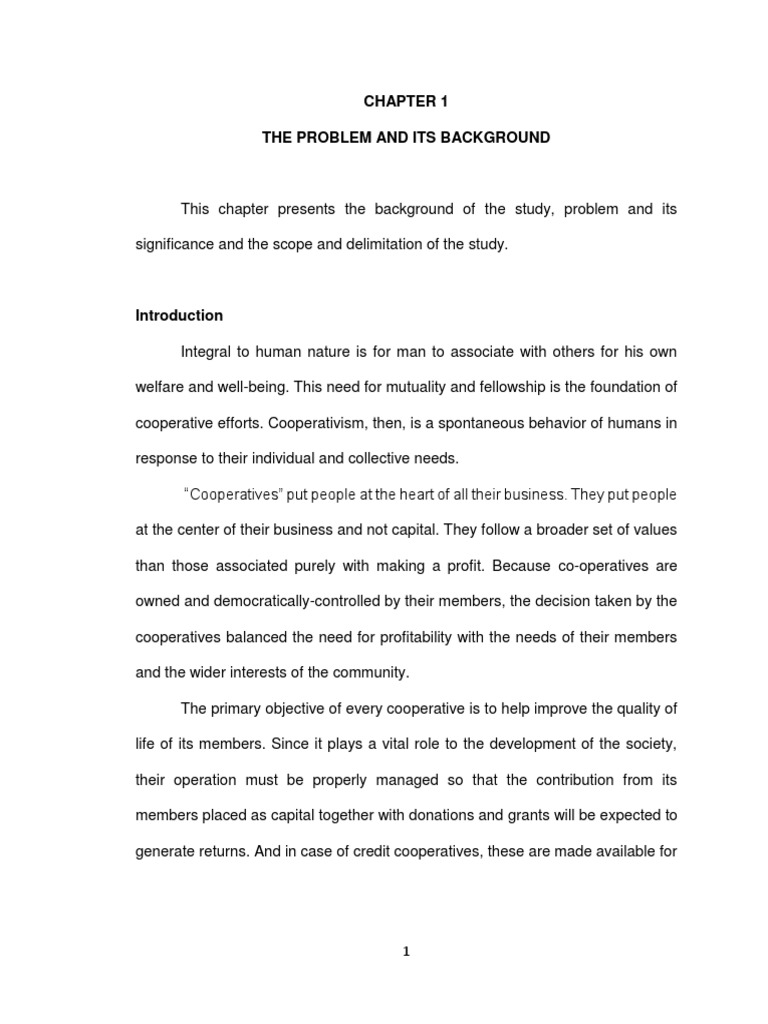 The Problem and Its Background | Download Free PDF | Loans | Credit