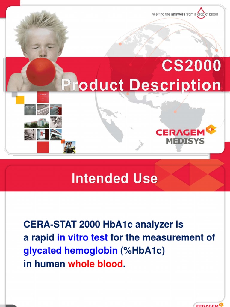 CERA-STAT 2000 HbA1c Analyzer Overview | PDF | Glycated Hemoglobin ...