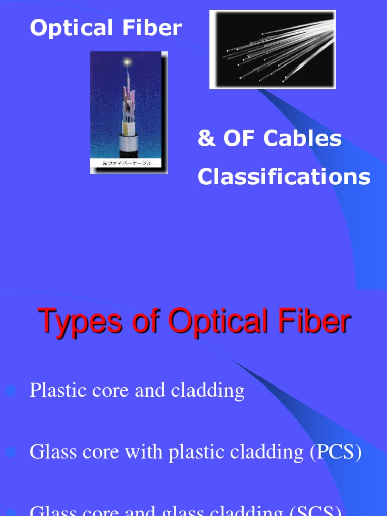 Of Classification | PDF | Optical Fiber | Optics