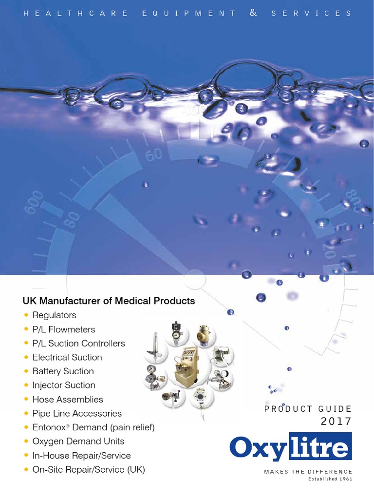 Oxylitre Spare Part Catalog | PDF | Flow Measurement | Valve
