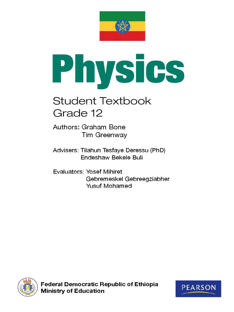 Physics Grade 12 Student TextBook PDF | PDF | Heat | Temperature