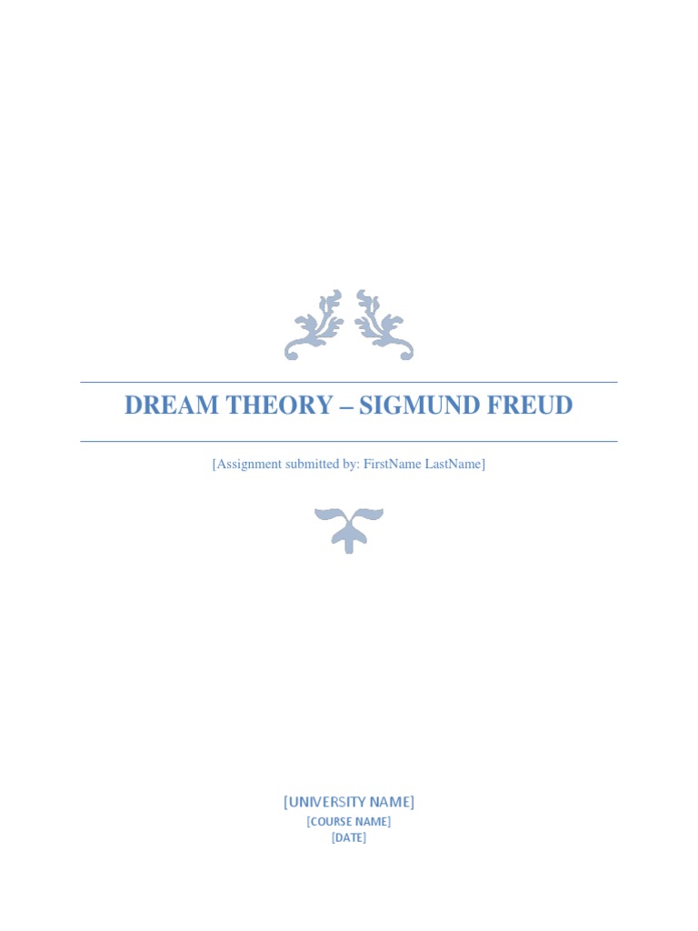 Dream Work - Freud's Theories About Dreams | PDF | Dream | Id