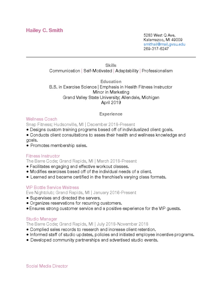 Resume Finished | PDF