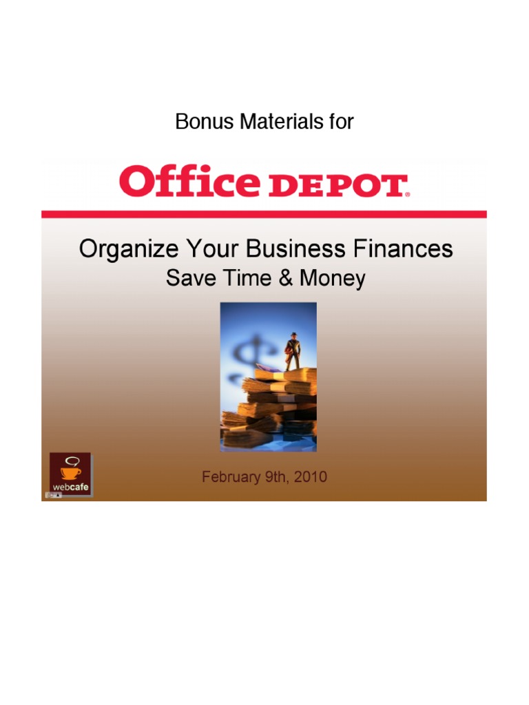 Bonus Materials For | PDF | Quick Books | Credit Card