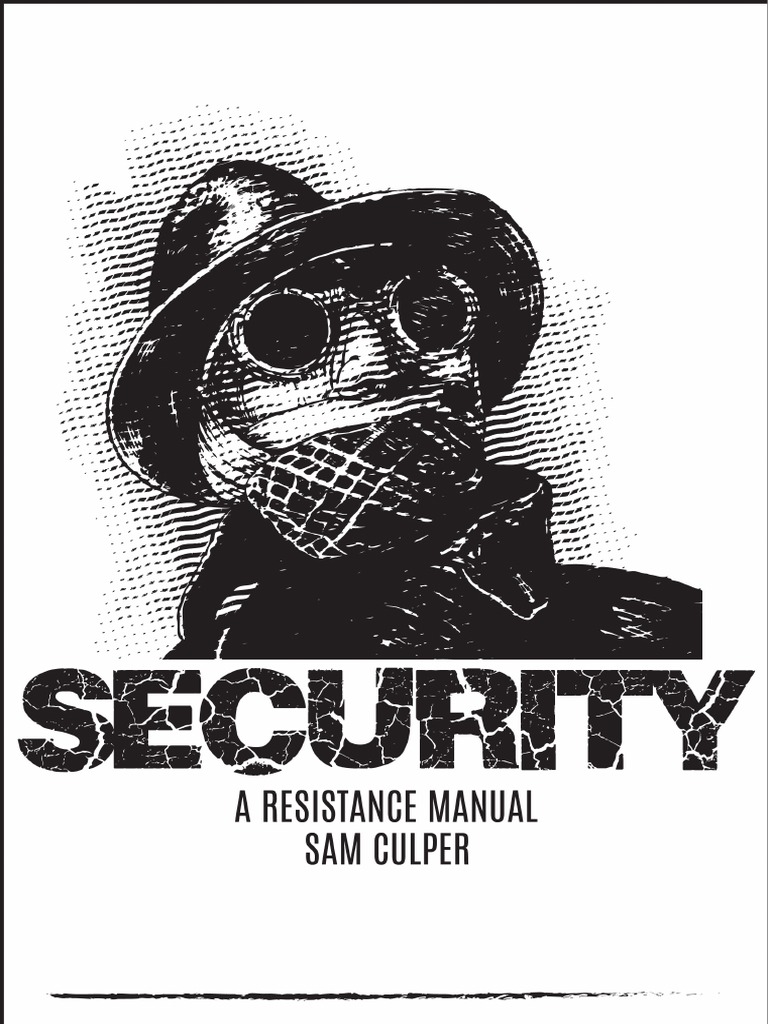 Sam Culper - Security A Resistance Manual | PDF | Public Key ...