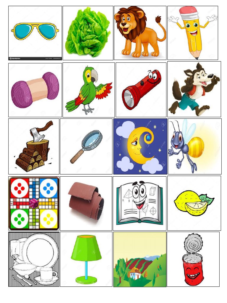 Elementos Con La Le Li Lo Lu | PDF