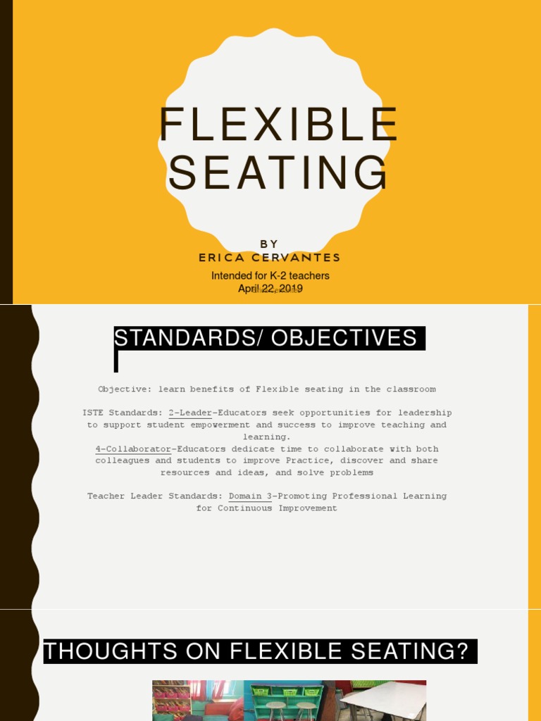Flexible Seating Master | PDF | Classroom | Empowerment