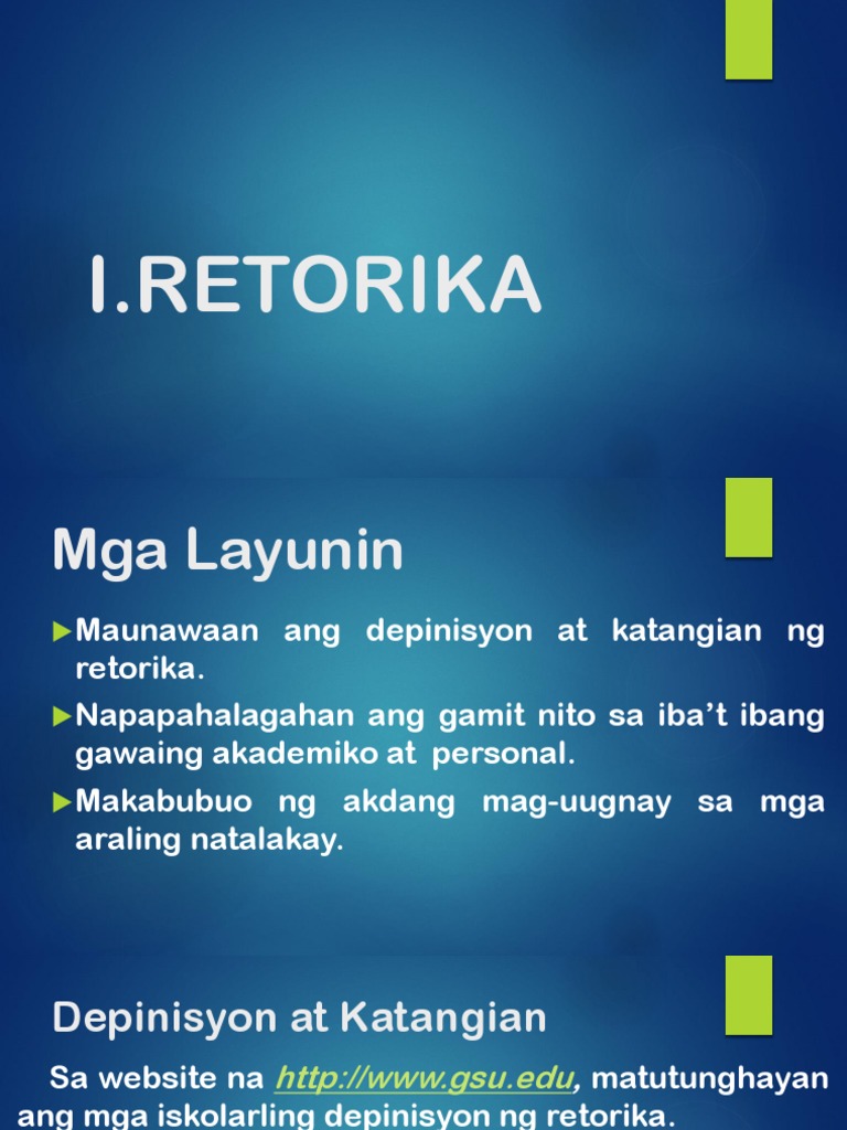 RETORIKA | PDF