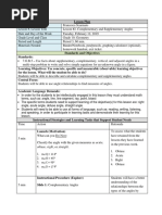 Detailed Lesson Plan in Mathematics Kinds of Angles | PDF | Angle ...
