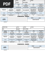 Interactive Student Notebook Grading Rubric | PDF | Business