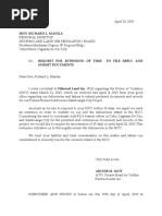 DAR - Request Letter | PDF | Law And Economics | Urban