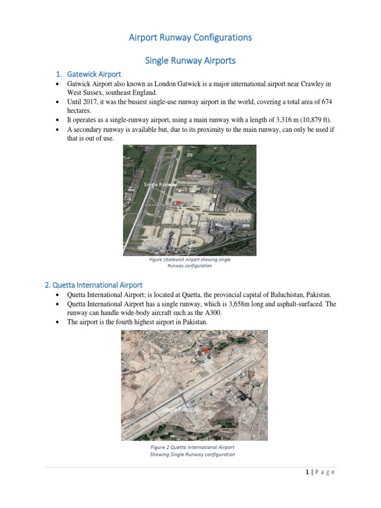 Airport Configuration | PDF | Transport Buildings And Structures | Industries