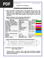 Standar Warna Demarkasi Area Kerja | PDF