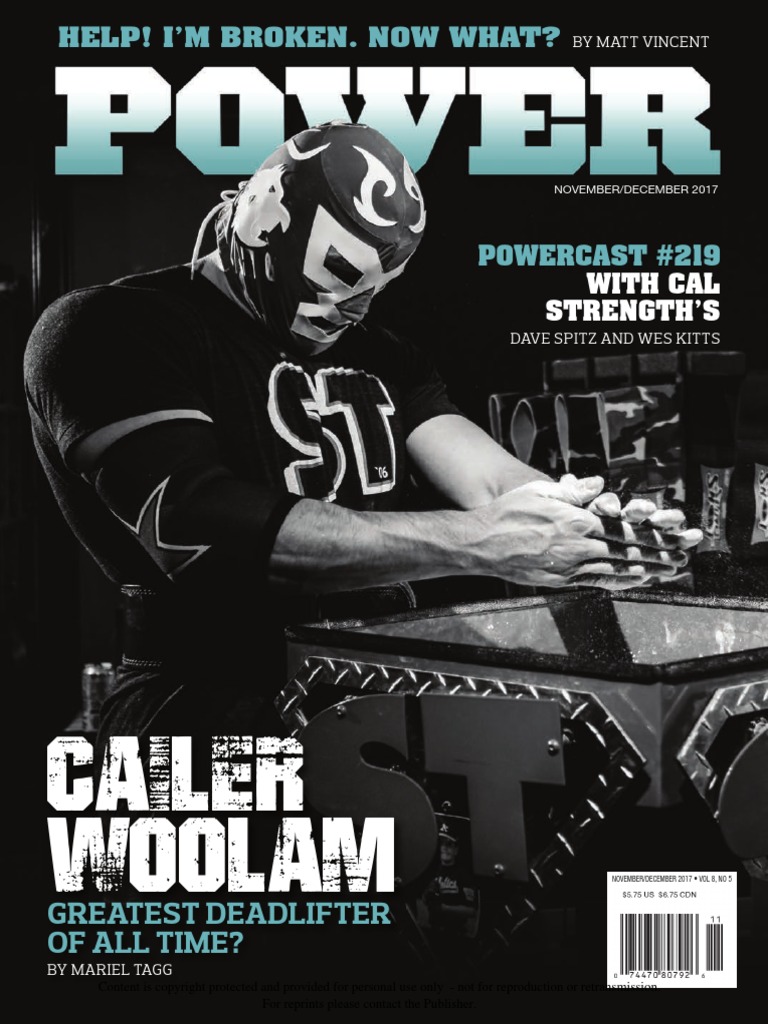 POWER 2017-NovDec-Issue Cailer Woolam Interview PDF | PDF | Damages ...