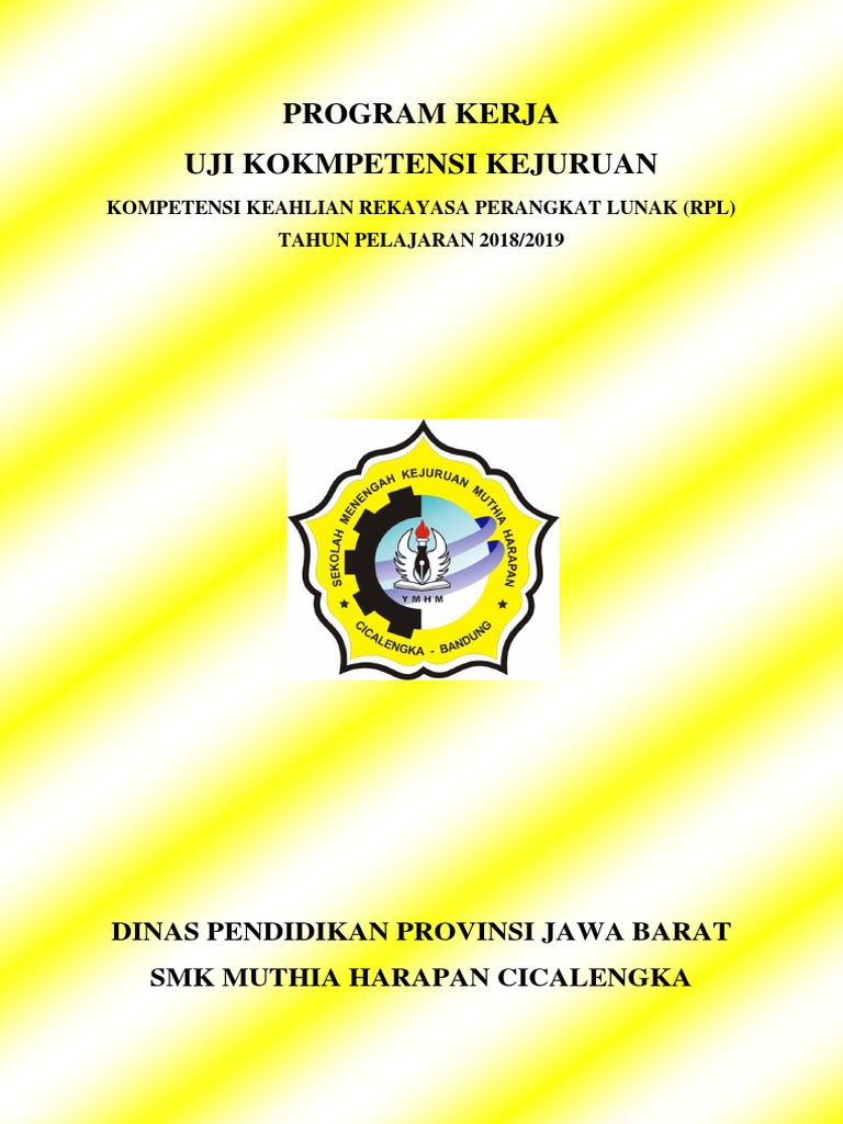 Cover Program Kerja | PDF
