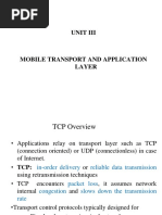 Indirect TCP, Snooping TCP, Mobile TCP - Mobile Transport Layer | PDF ...