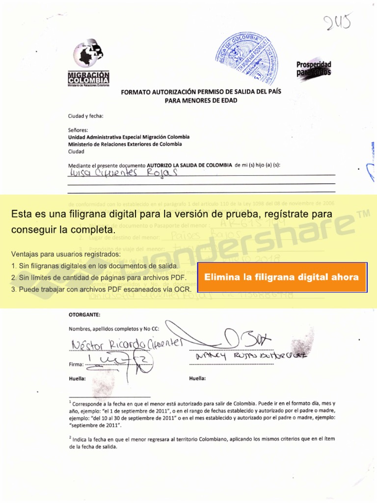 Documento Notariado | PDF