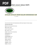 Daftar Frekuensi Repeater Rapi Dan Orari | PDF