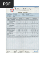 Nepalese Mark Sheet Model | PDF | Nepal