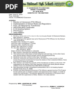 PTA Meeting Program | PDF