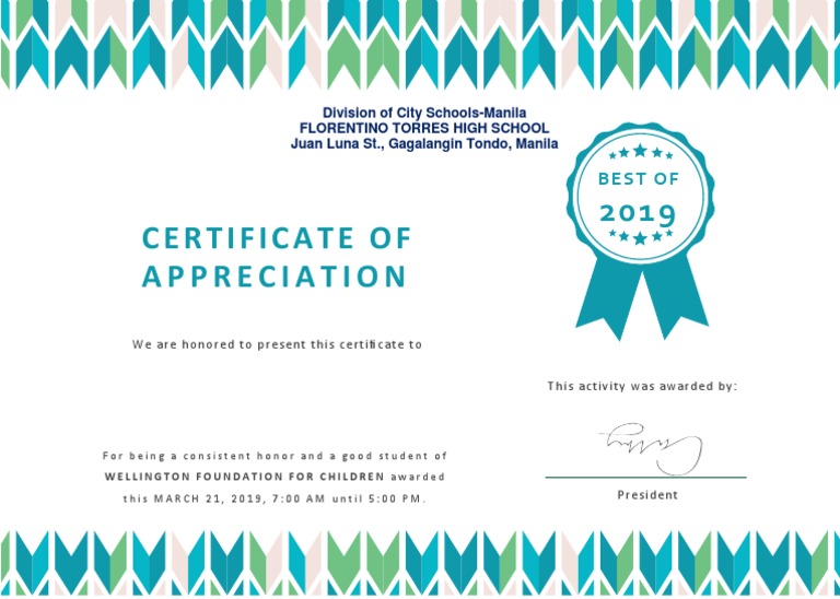 Student Achievement Award | PDF